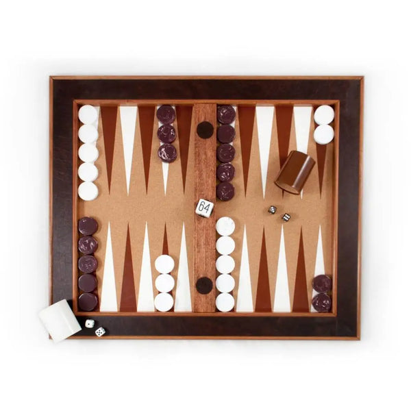 Tournament Table Top Backgammon Set (Multiple Color Options) | Blatt Billiards