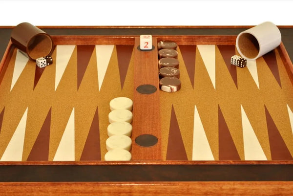 Classic Tabletop Backgammon Set (Multiple Color Options) | Blatt Billiards