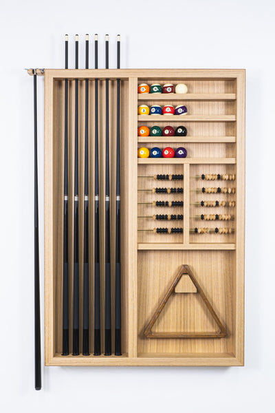 Modern Combination Wall Rack | Blatt Billiards