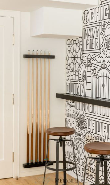 Two Piece Wall Rack | Blatt Billiards